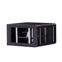 China 600mm Depth Wall Cabinet 6U Server Rack with Toughened Glass Door or Mesh Door Stock for sale