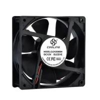 China Network Cabinet Cooling 120*120*38MM AC Axial Fan with Cooling and Plastic Blade for sale