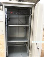 China Metal Enclosure 18U Outdoor Network Cabinet IP65 Housing for Telecom Infrastructure for sale