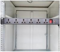 China 24U Outdoor PDU Server Rack Cabinet Complying with ANSI/EIA RS-310-D. ETSI Standard for sale