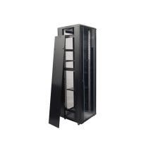 China 600*600*2000 Size 19 Inch Toughened Glass Door Rack Server with 1.5mm Installation Beam for sale