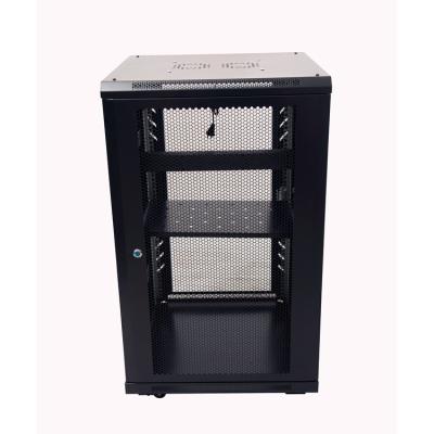 China ISO9001 2000 Certified 18U Network Cabinet for 19 Inch Computer Server Standing Rack for sale
