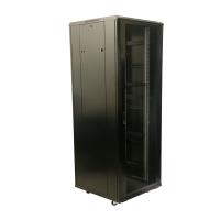 China 600*600*2000 Size 19 Inch Toughened Glass Door Rack Server with 1.5mm Installation Beam for sale