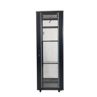 China 600*600*2000 Size 19 Inch Toughened Glass Door Rack Server with 1.5mm Installation Beam for sale