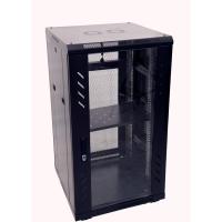 China Network Equipment Cabinet 19 Inches Network Server Rack with Toughened Glass Door for sale