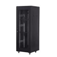China 32U Rack Server Case with 19 Inch Toughened Glass Door Made in IP20 Protection Level for sale