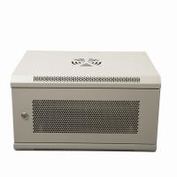 China 530*400*240 4U Rackmount Toughened Glass Door Server Rack Cabinet Static Loading 40 kg for sale