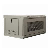 China 530*400*240 4U Rackmount Toughened Glass Door Server Rack Cabinet Static Loading 40 kg for sale