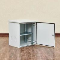 China Cold Rolled Steel 12U Outdoor Waterproof Cabinet Distribution Box Electric Control Box for sale