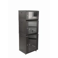 China 6U Wall Mount Cabinet Server Rack Made in with Toughened Glass Door or Mesh Door for sale
