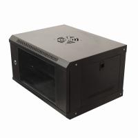 China 6U Wall Mount Cabinet Server Rack Made in with Toughened Glass Door or Mesh Door for sale