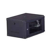 China 6U Wall Mount Cabinet Server Rack Made in with Toughened Glass Door or Mesh Door for sale