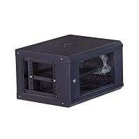 China 6U Wall Mount Cabinet Server Rack Made in with Toughened Glass Door or Mesh Door for sale