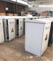 China 19 inch Outdoor Distribution Box IP65 600*450*1000 Electric Control Box Rainproof Cabinet for sale