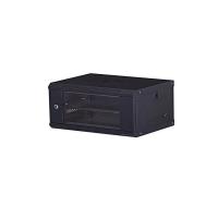 China 530*400*240 Stock 19 Inch Wall Mount Network Cabinet with Fixed Shelf Screw and Nut for sale