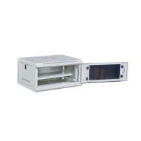 China 530*400*240 Stock 19 Inch Wall Mount Network Cabinet with Fixed Shelf Screw and Nut for sale