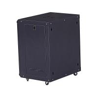 China 400mm Depth 19 Inch Network Server Rack for Wall Mount Cabinet and Toughened Glass Door for sale