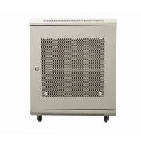China 400mm Depth 19 Inch Network Server Rack for Wall Mount Cabinet and Toughened Glass Door for sale