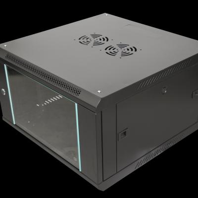 China 600mm Width 19 Inch 6u 350mm Height Data Center Network Rack Cabinet with Customized Size for sale