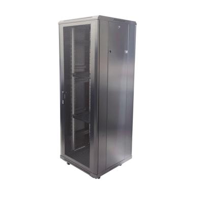 China 600x800 Server Rack42 Open Rack with Cable Maneger Frame 19 Inches Network Cabinet for sale