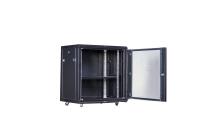 China 530*400*600 Telecom Racks Cabinets with Soundproof Made of SPCC Cold Rolled Steel for sale