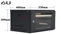 China 300mm Height 6U Server Rack 19 Inch DDF Network Rack Cabinet for Wall-Mounted Solution for sale
