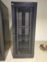 China 800W 42U Vertical Network Cabinet Mount Server Standing Rack for Toughened Glass Door for sale
