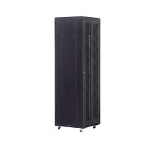 China 600mm 800mm 1000mm 27U Server Rack Cabinet with Mesh Door and Powder Coated Surface for sale