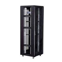 China 600mm 800mm 1000mm 27U Server Rack Cabinet with Mesh Door and Powder Coated Surface for sale
