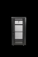 China 18U Server Rack Floor Standing Network Cabinet with Toughened Glass Door or Mesh Door for sale