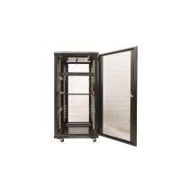 China Modern 18U 800mm Width Server Racks Cabinet with Toughened Glass Door or Mesh Door for sale