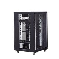 China 18U PDU Power Distribution Unit Rack Cabinet with RAL9005 Black Finish and Materials for sale