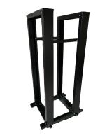 China 600mm 42U Open Rack with Cable Manager Frame Server Rack 4 Post and Universal Wheel Accessories for sale