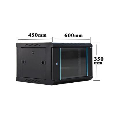 China 19' International Standard 12U Wall Mount Network Cabinet with Perforated Door for sale