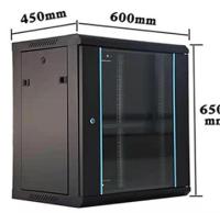 China 19' International Standard 12U Wall Mount Network Cabinet with Perforated Door for sale