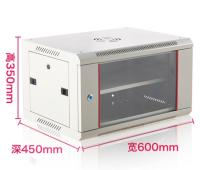 China SPCC Cold Rolled Steel 6U 19 Inch Standard Wall Rack Server Cabinet for CCTV Network for sale
