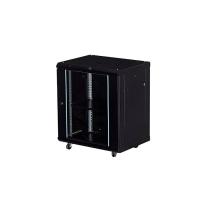 China 19' International Standard 6U 600*600*350 Rack Mount Server Cabinet in RAL9005 Black for sale