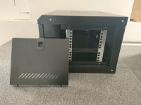 China 19' International Standard 6U 600*600*350 Rack Mount Server Cabinet in RAL9005 Black for sale