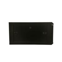 China 19 Inch Server Rack with Locking Glass Door Cabinet 4U Wall Mount Metal Enclosure for sale
