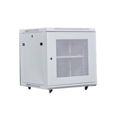 China 19 Inch Wall-mounted Network Cabinet with Glass Door 12U Server Rack Easy to Install for sale