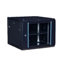 China 19 Inch Wall-mounted Network Cabinet with Glass Door 12U Server Rack Easy to Install for sale