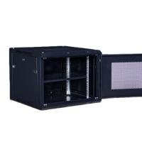 China 19 Inch Wall-mounted Network Cabinet with Glass Door 12U Server Rack Easy to Install for sale