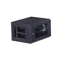 China 6U Server Rack Wall Mount Network Cabinet with Tempered Glass Door and 1.0mm Thickness for sale