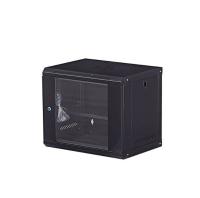 China Wall Mount Network Cabinet 9U 19 inch Server Chassis Enclosure Depth 400mm Height 450mm for sale
