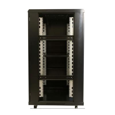 China Data Center and Network Cabinet 800*1000*1600 Server Rack with Toughened Glass Door for sale
