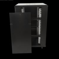 China 900kgs Capacity 37u T 600*1000*1800 Network Rack Cabinet Toughened Glass Door for sale