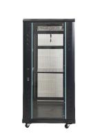 China 900kgs Capacity 37u T 600*1000*1800 Network Rack Cabinet Toughened Glass Door for sale