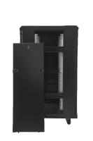 China 900kgs Capacity 37u T 600*1000*1800 Network Rack Cabinet Toughened Glass Door for sale