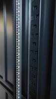 China SPCC Cold Rolled Steel 32U Server Rack with Toughened Glass Door and Cooling Fan for sale