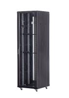 China 600*1000*1400 Standard 19 Inch Data Center Server Rack Made by SPCC Cold Rolled Steel for sale